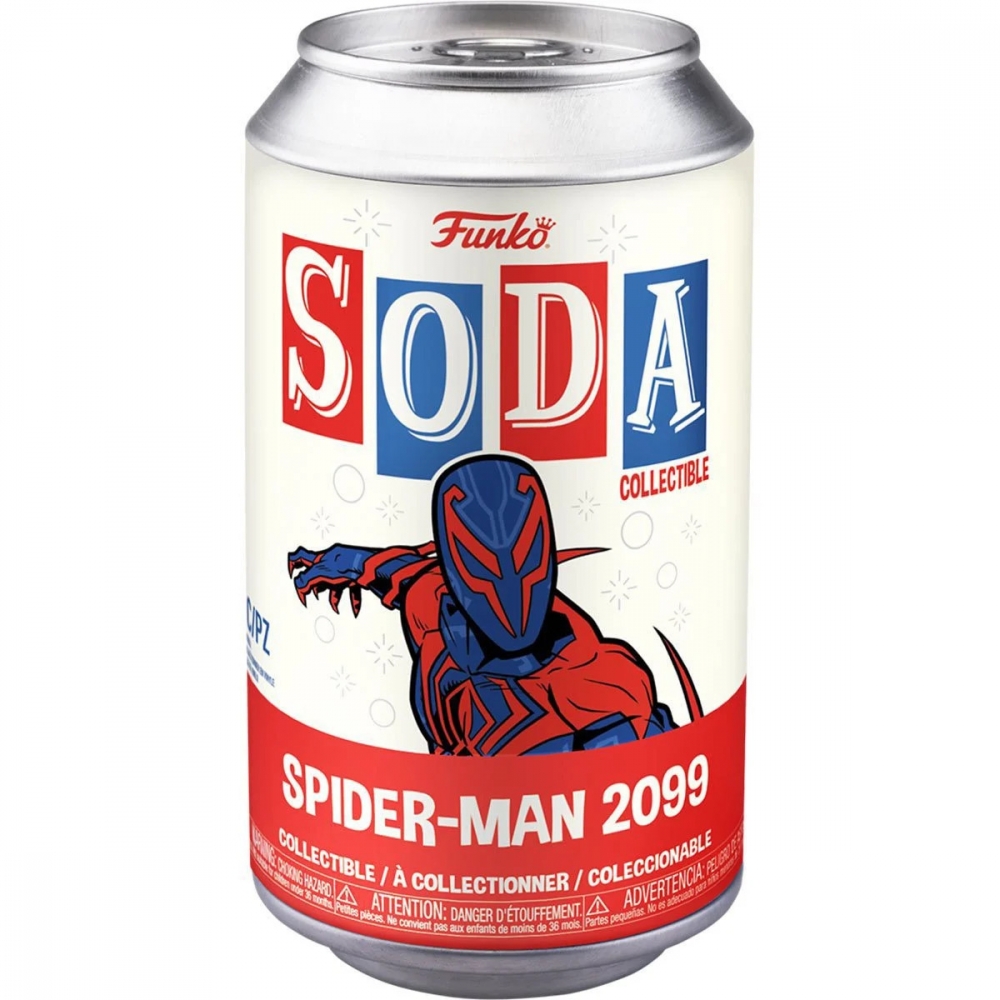Spider-Man: Across the Spider-Verse Spider-Man 2099 Vinyl Funko Soda ...