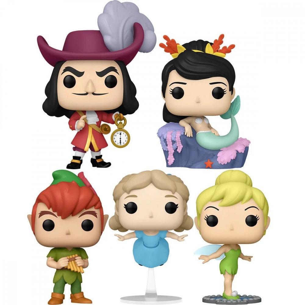 Peter Pan 70th Anniversary Peter Pan with Flute Funko Pop! Vinyl Figure ...