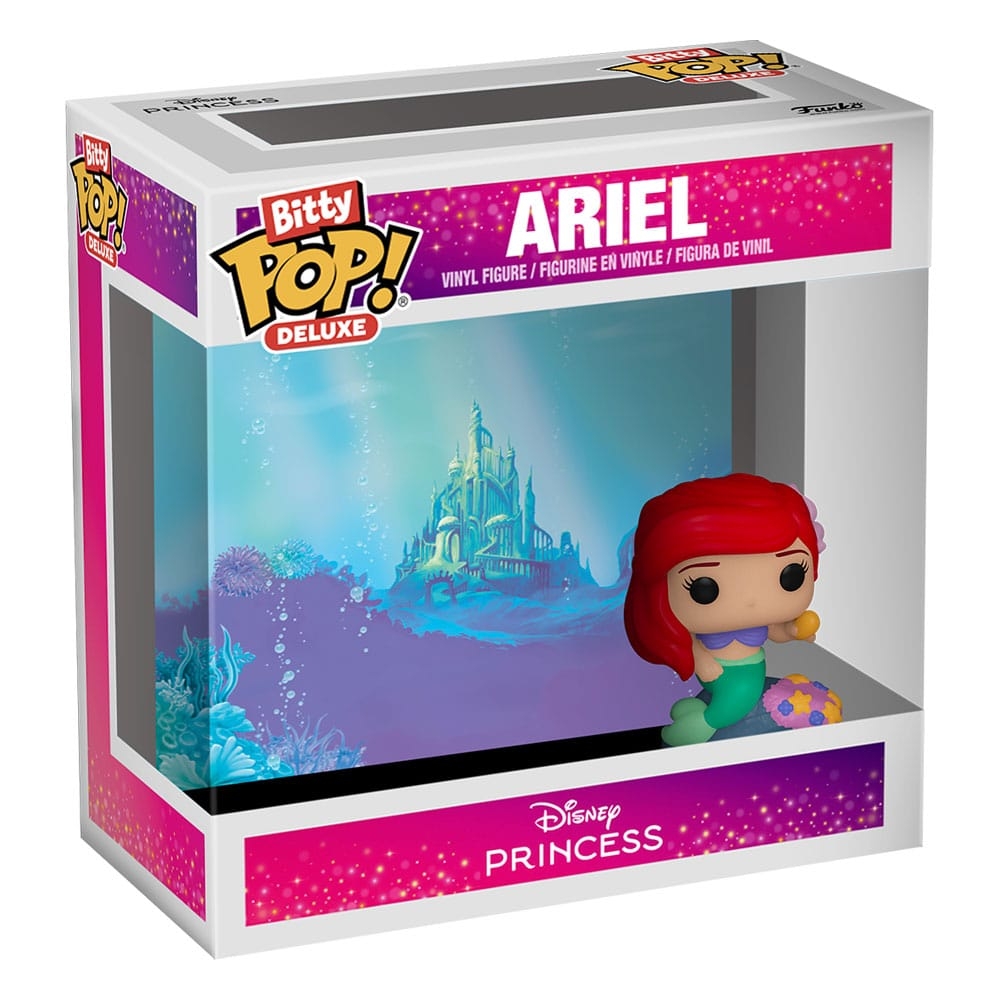 Disney Bitty POP! Deluxe Vinyl Figure Ariel(Under The Sea) Display ...