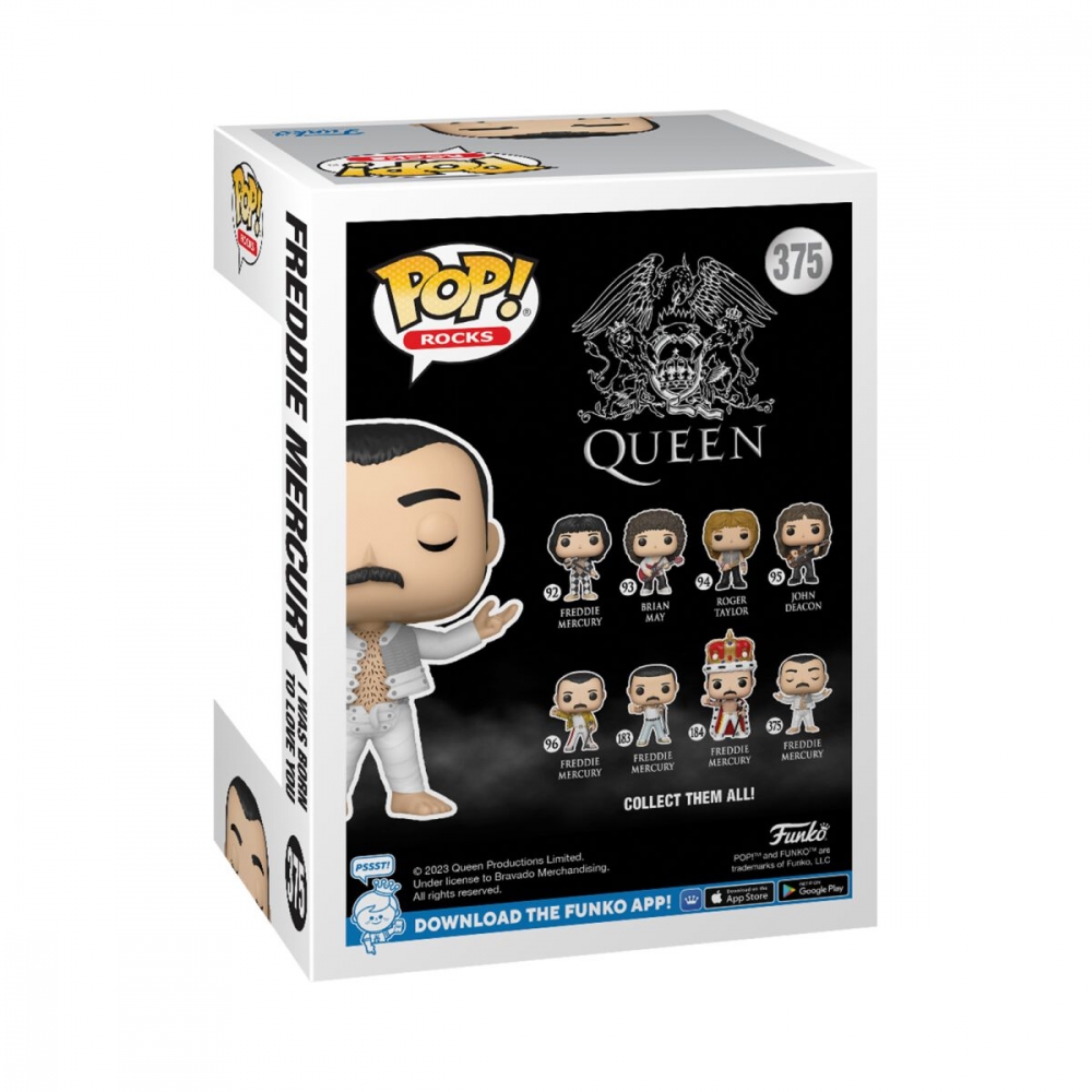 Funko! POP Queen Freddie Mercury Vinyl Figure 375 | Poki-heaven AS
