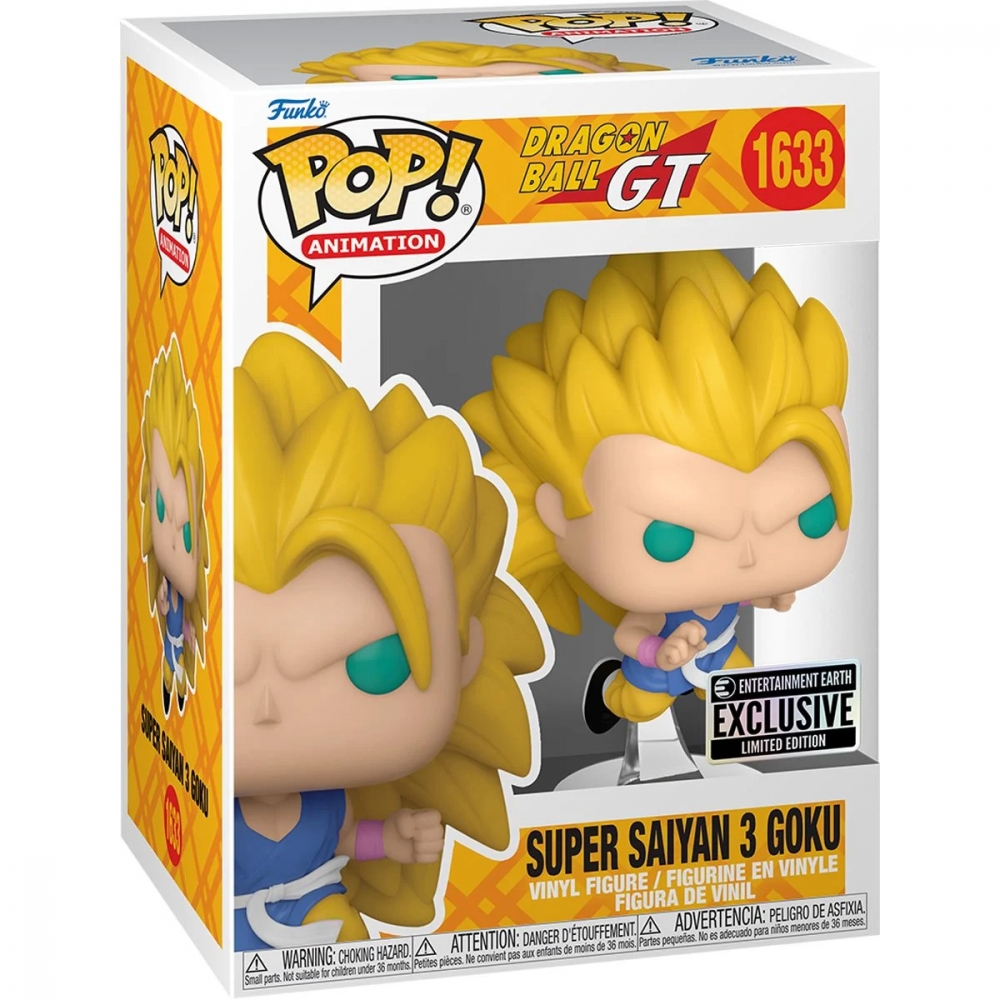 Dragon Ball GT Super Saiyan 3 Goku Funko Pop! Vinyl Figure 1633 ...
