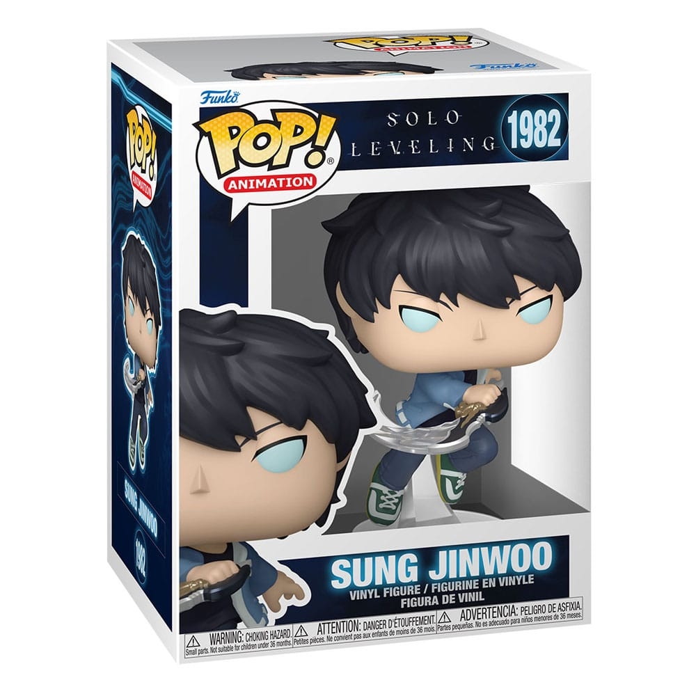 Solo Leveling POP! Animation Sung Jinwoo Vinyl Figure 1982 | Poki-heaven AS