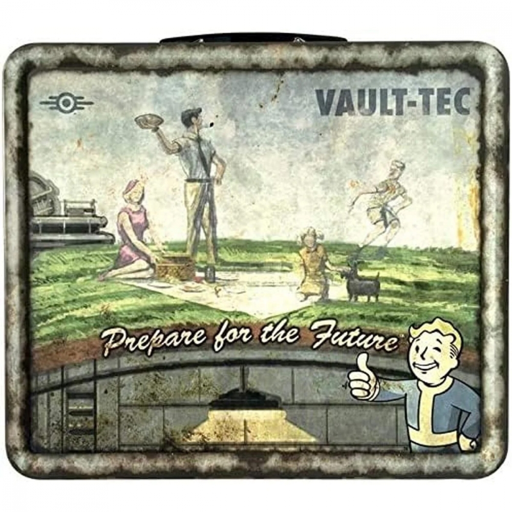 Fallout Shelter Vault-Tec Weathered Prop Replica Tin Matboks - Previews ...