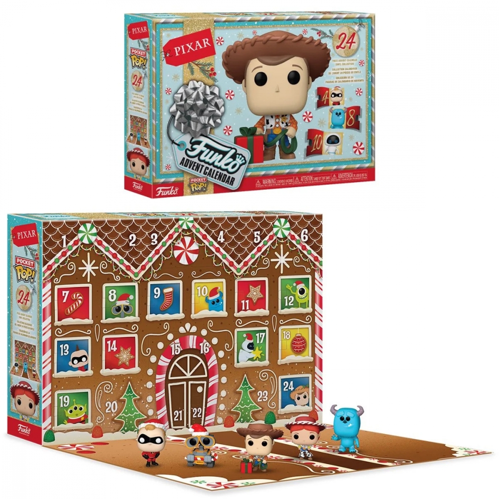 Pixar 2024 Edition Funko Pocket Pop! Adventskalender | Poki-heaven AS