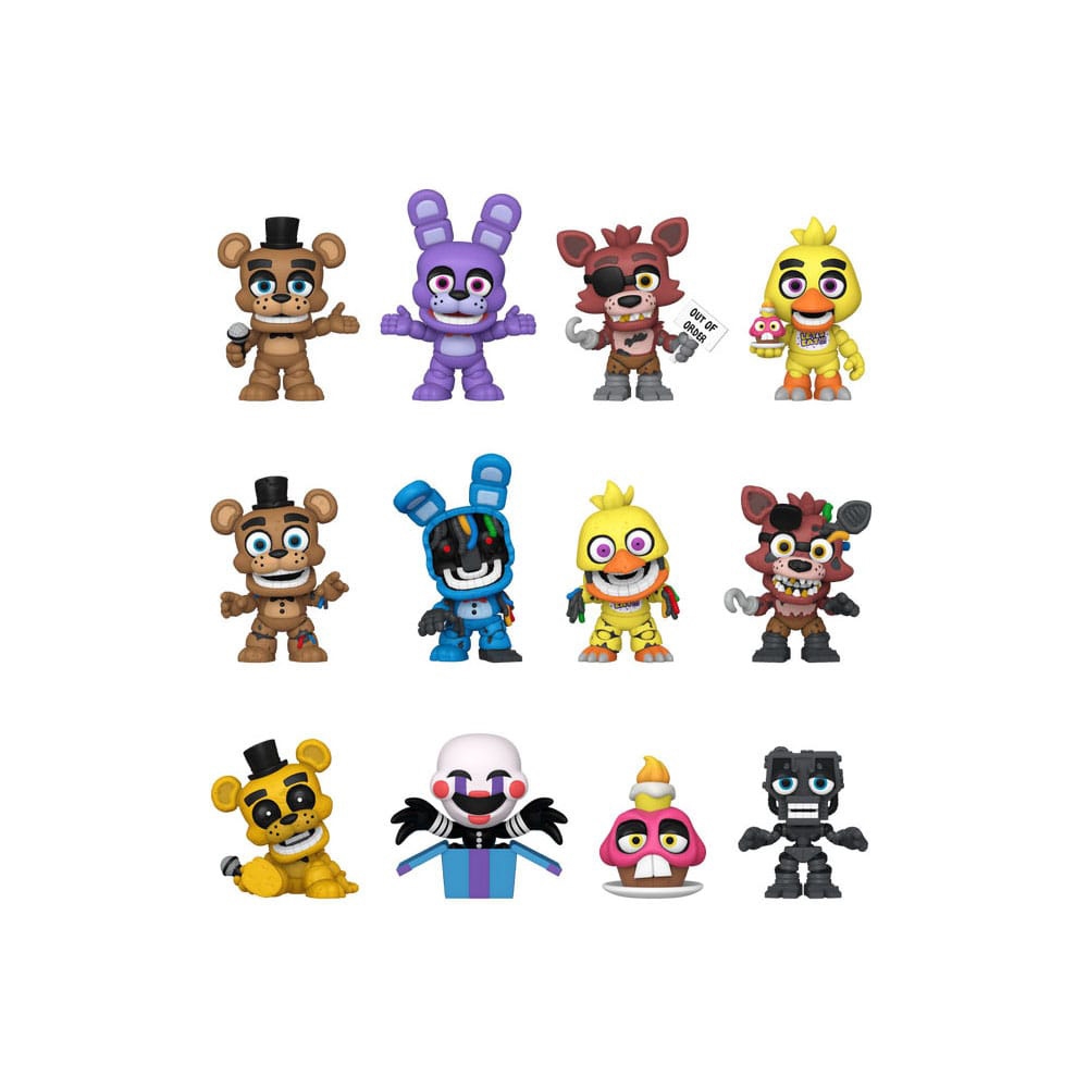 Five Night's at Freddy Mini Figure FNAF (10y Anniversary) 5 cm Mystery ...