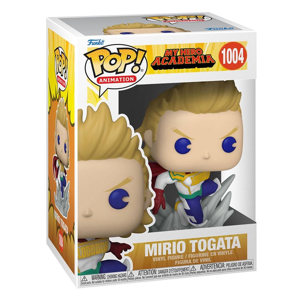 My Hero Academia POP! Animation Mirio in Hero Costume Vinyl Figure 1004 ...