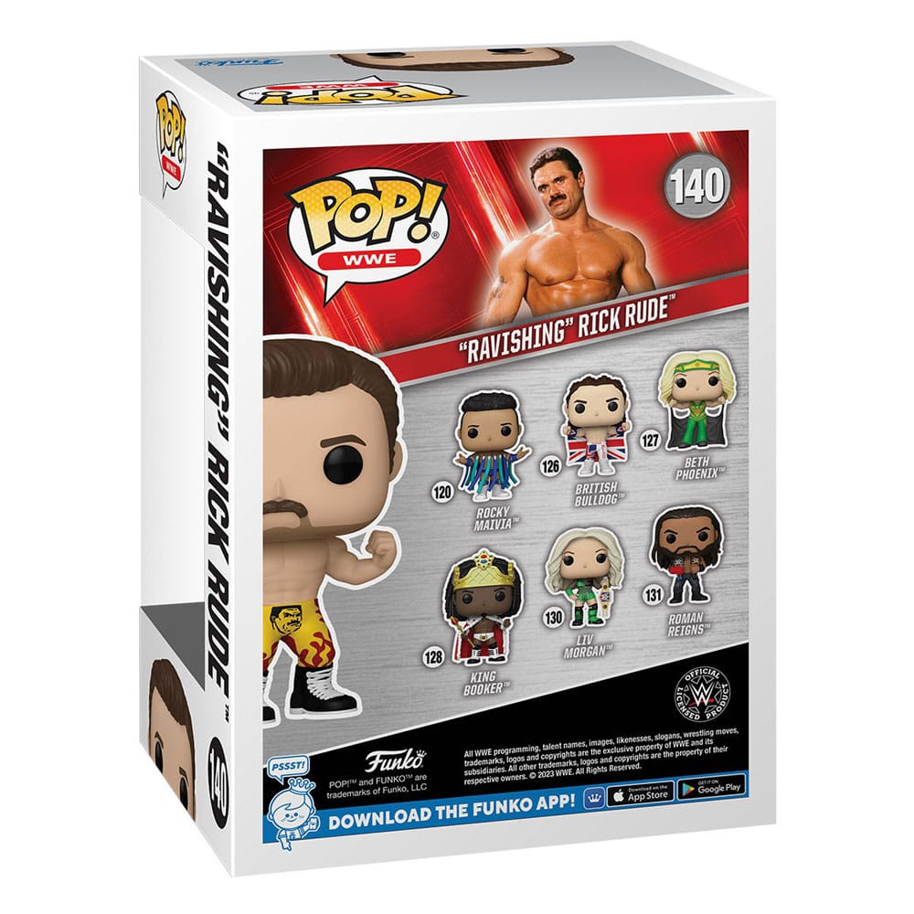WWE POP! Rick Rude Vinyl Figure 140 | Poki-heaven AS