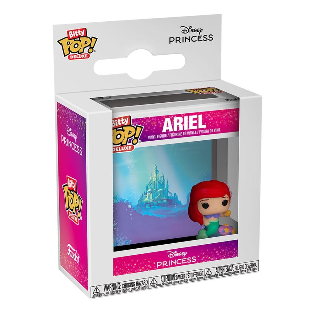 Disney Bitty POP! Deluxe Vinyl Figure Ariel(Under The Sea) Display ...