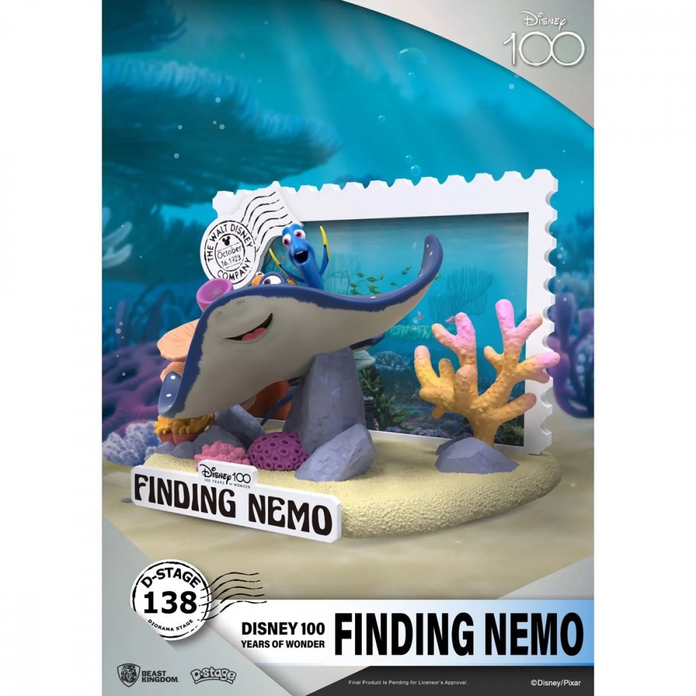 Disney 100 Finding Nemo D-Stage Statue | Poki-heaven AS