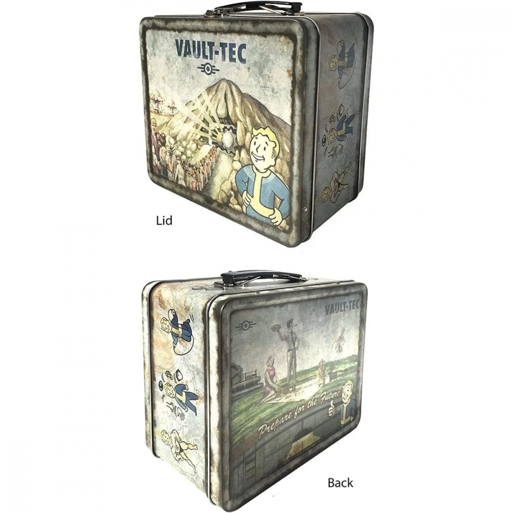 Fallout Shelter Vault-Tec Weathered Prop Replica Tin Matboks - Previews ...