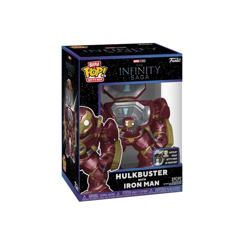 Bitty POP! Bots Figure 4-Pack Marvel- Hulkbuster 2,5 cm | Poki-heaven AS