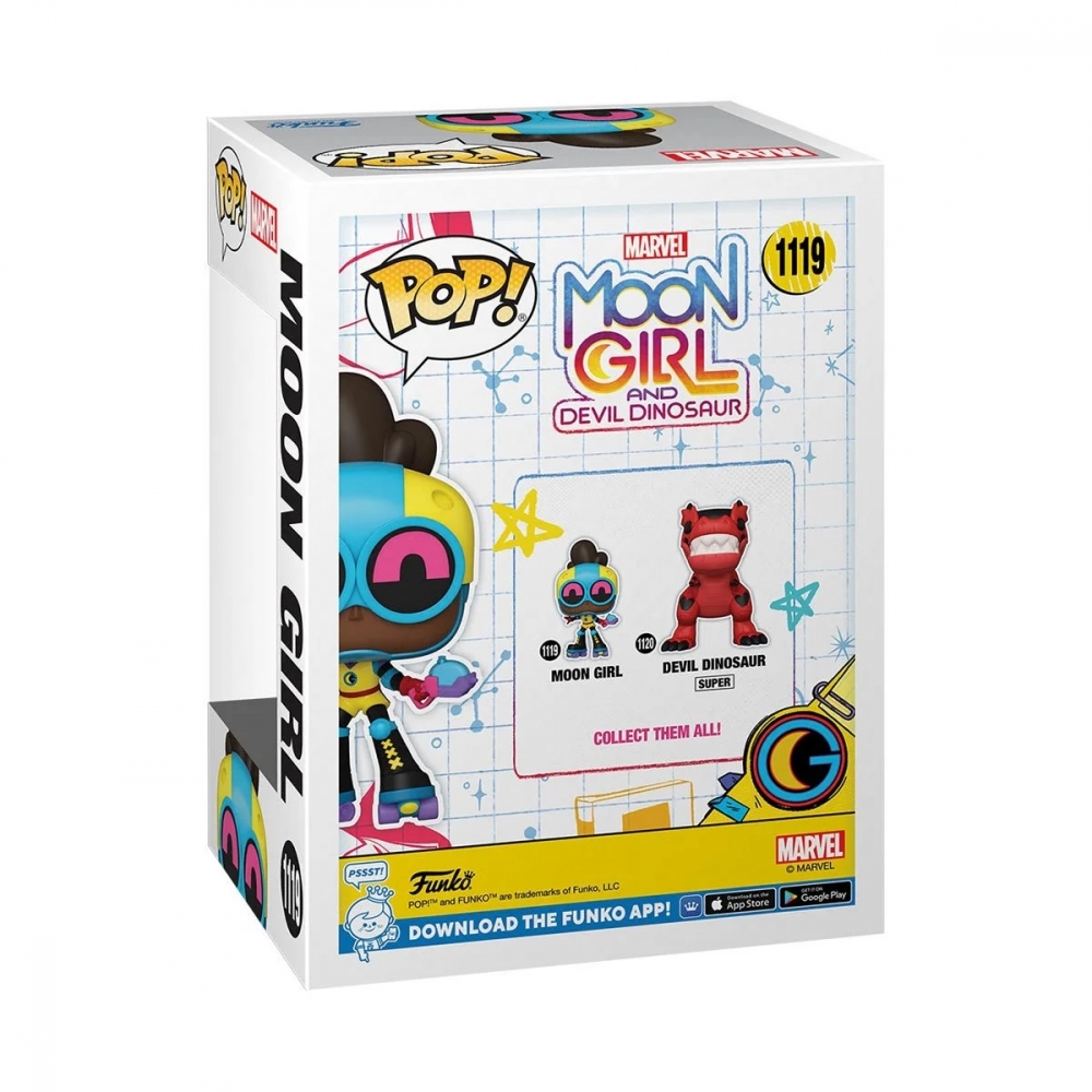 Marvel's Moon Girl and Devil Dinosaur Moon Girl Pop! Vinyl 1119 | Poki ...