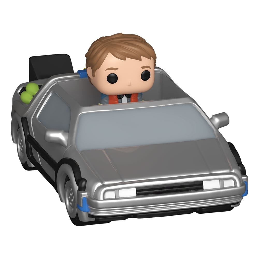 Back to the Future Bitty POP! Rides Vinyl Figure Marty McFly and Time ...