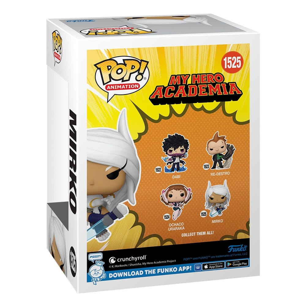 My Hero Academia Hero League Baseball Pop Animation Mirko Vinyl