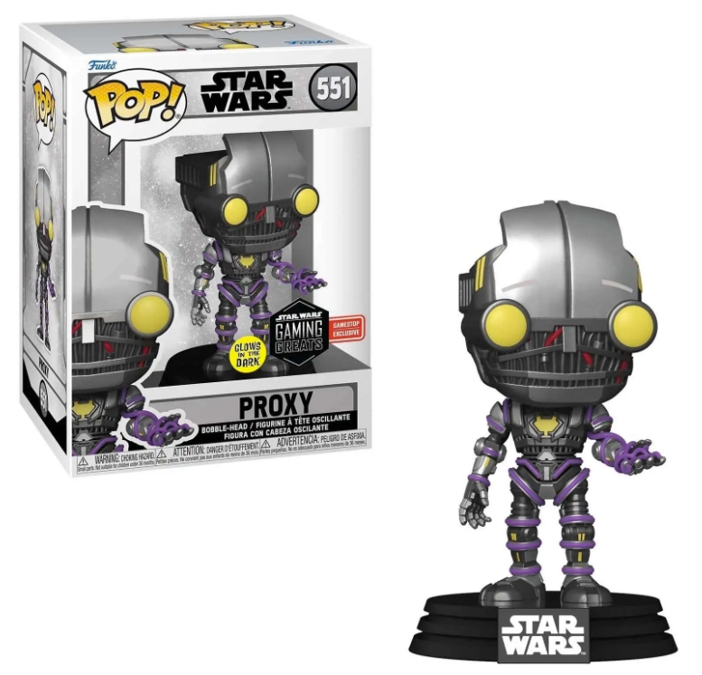 Star Wars Proxy Pop! Vinyl Figure 551 - Exclusive | Poki-heaven AS