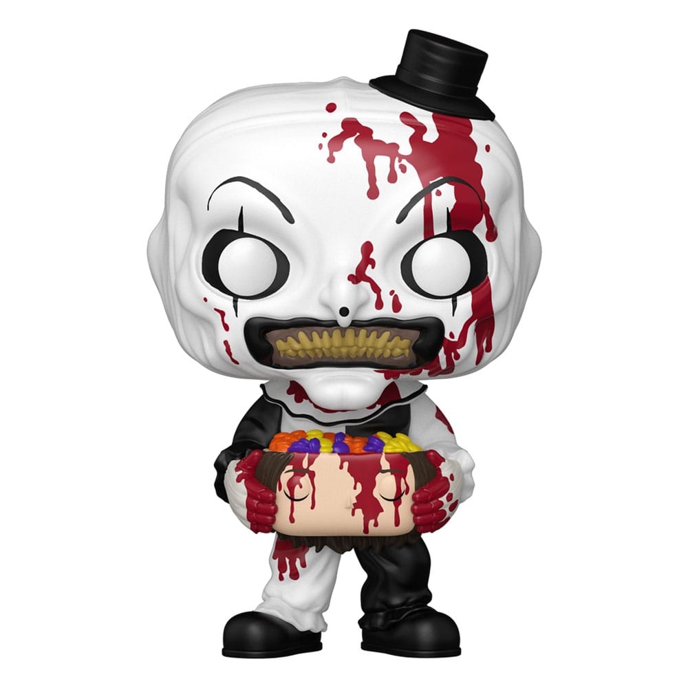 Terrifier 2 POP! Movies Art the Clown with Candy Filled Head Vinyl ...