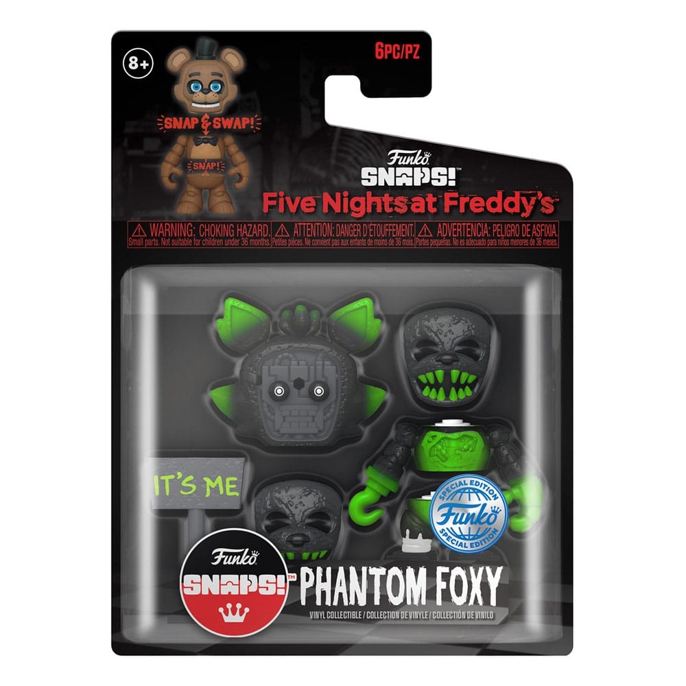 Five Nights at Freddy's Snap mini Action Figure Phantom Foxy | Poki ...