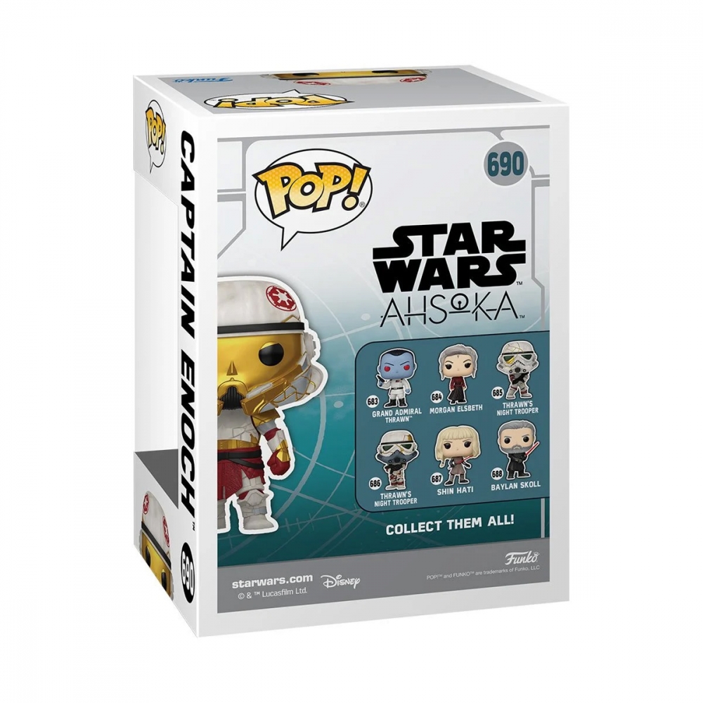 Star Wars: Ahsoka Captain Enoch Funko Pop! Vinyl Figure 690 ...