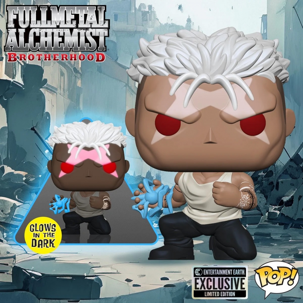Fullmetal Alchemist: Brotherhood Scar Glow-in-the-Dark Funko Pop! Vinyl ...