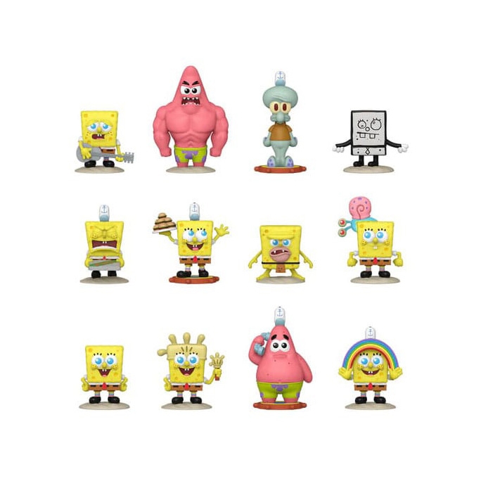 SpongeBob SquarePants Mystery Mini Figures 25th Anniversary 5 cm | Poki ...