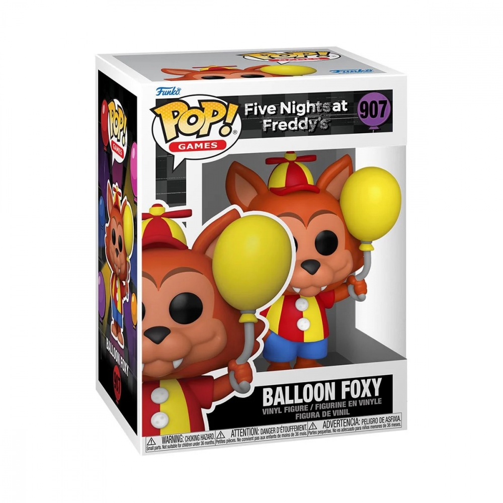 Five Nights at Freddy's Balloon Foxy Pop! Vinyl Figure 907 | Poki-heaven AS