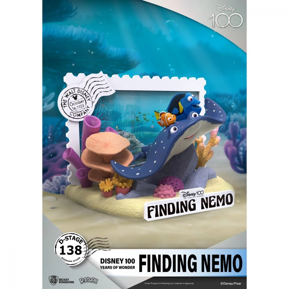 Disney 100 Finding Nemo D-Stage Statue | Poki-heaven AS