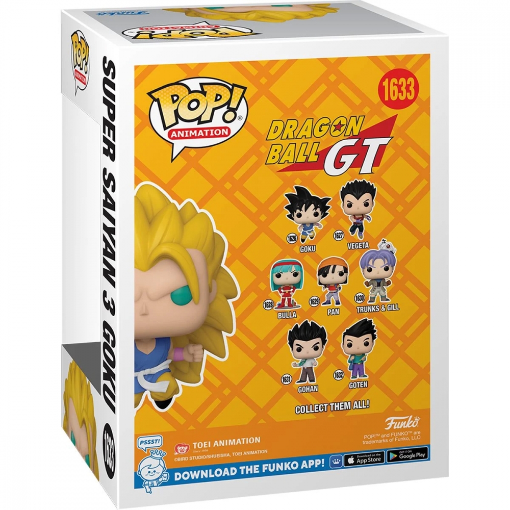 Dragon Ball GT Super Saiyan 3 Goku Funko Pop! Vinyl Figure 1633 ...