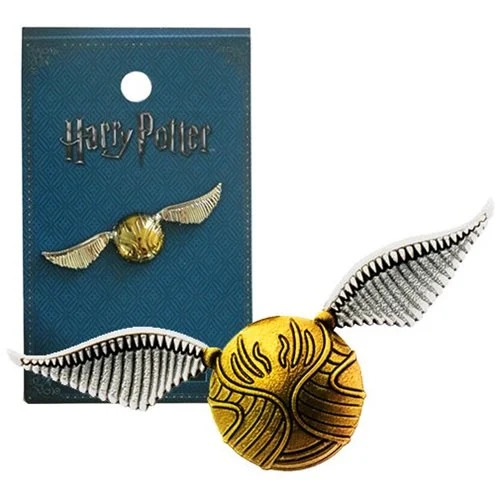 Harry Potter Golden Snitch Pewter Lapel Pin | Poki-heaven AS