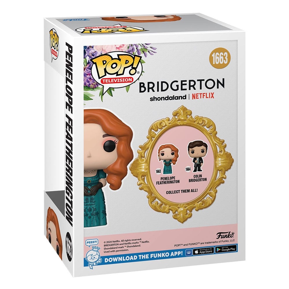 Bridgerton POP! TV Penelope Vinyl Figure 1663 | Poki-heaven AS