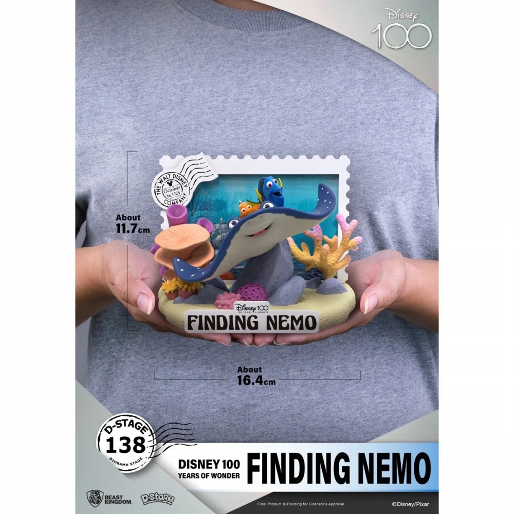 Disney 100 Finding Nemo D-Stage Statue | Poki-heaven AS