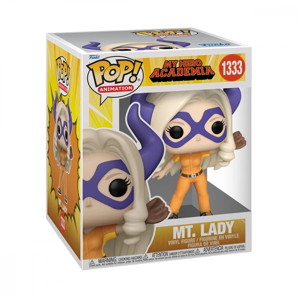 My Hero Academia Hero League Baseball Mt Lady 6 Inch Funko Pop Vinyl