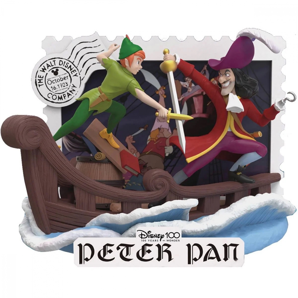 Disney 100 Years of Wonder Peter Pan D-Stage Statue | Poki-heaven AS
