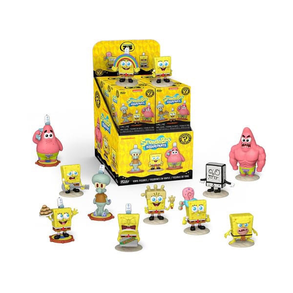 SpongeBob SquarePants Mystery Mini Figures 25th Anniversary 5 cm | Poki ...