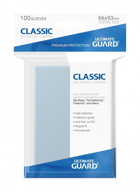 Ultimate Guard Classic Sleeves Standard Size (100) | Poki-heaven AS