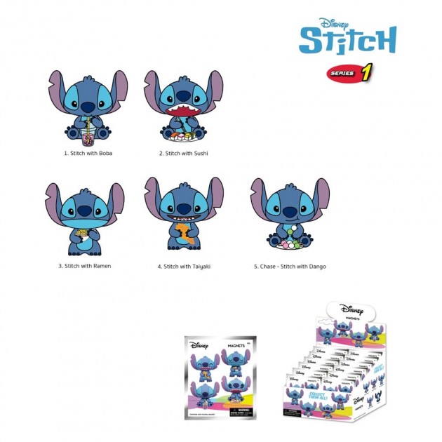 Lilo & Stitch Magnets Stitch Series 1 | Poki-heaven AS