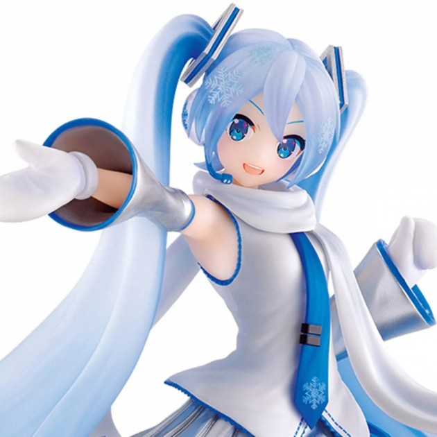 Miku Hatsune Snow Miku Ichiban Statue 20cm | Poki-heaven AS
