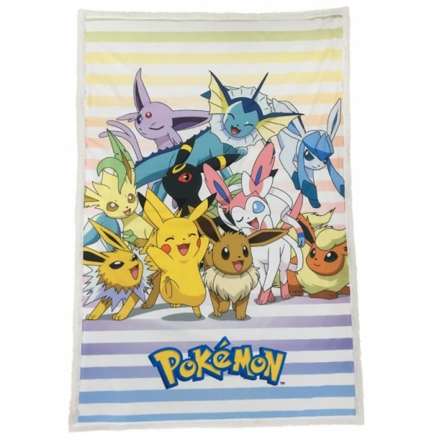 Pokemon fleece pledd - Team 100cm x150cm | Poki-heaven AS